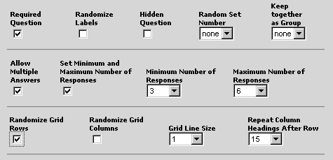 Row Grid Question: allow multiple responses